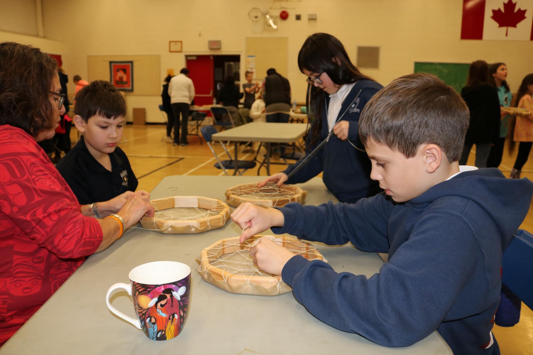 Grade 5 Indigenous Students Celebrate Transition to Middle School | McMillan Elementary